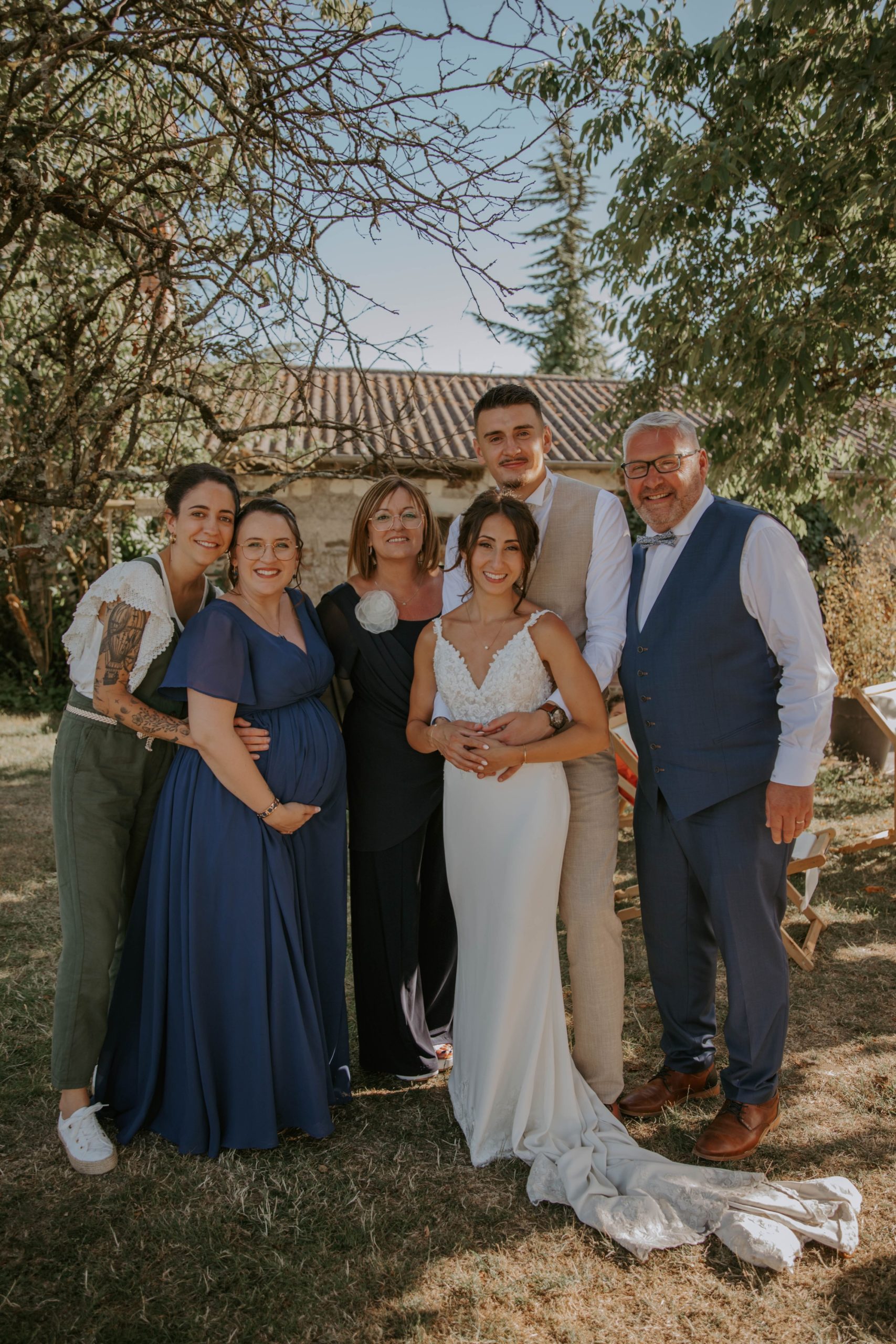 photos de famille mariage - Emeline Guyet - Photographe Vendée